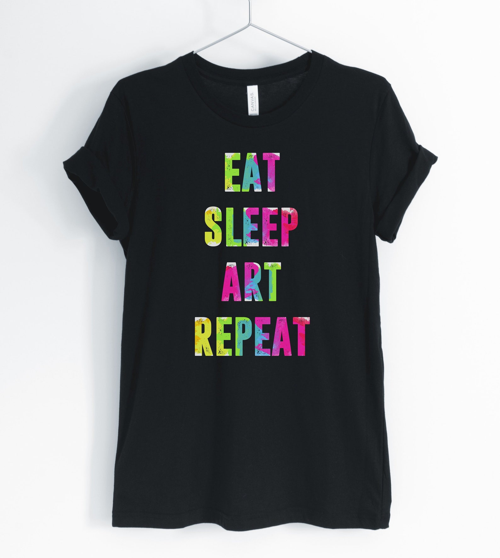 Eat Sleep Art Repeat Art Shirt Artist Shirt Painter | Etsy