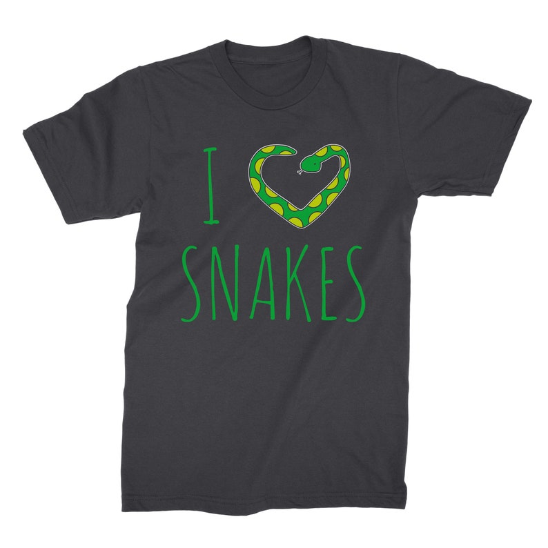 I Love Snakes Snake Snake Shirt Cute Snake Funny Snake | Etsy