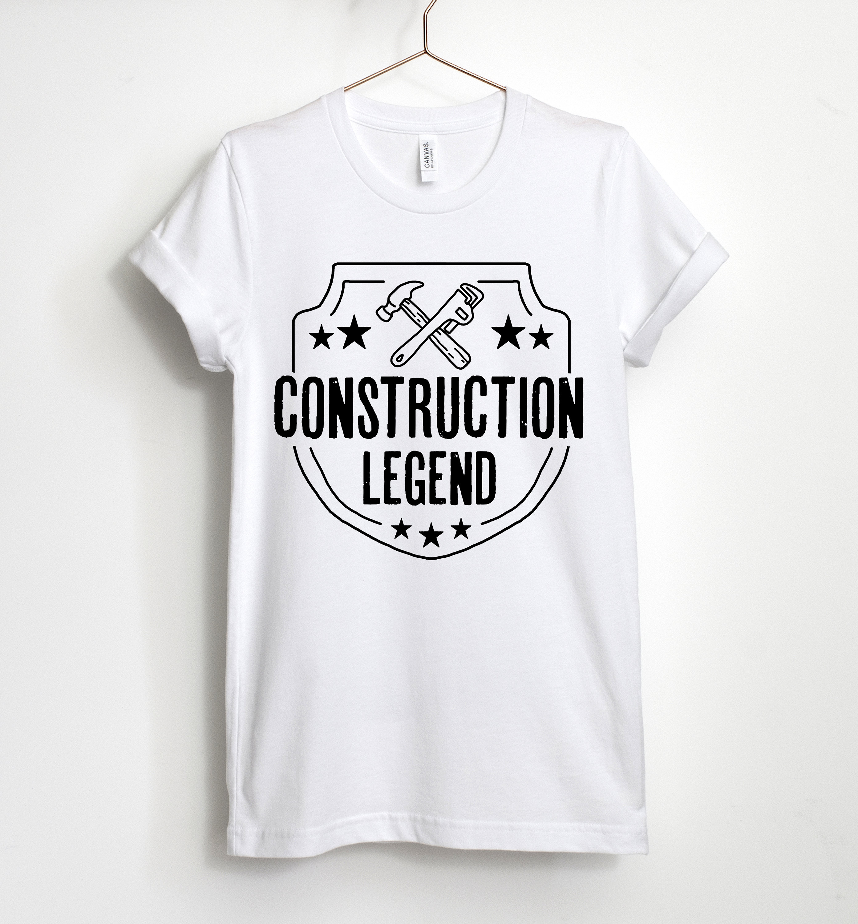 Construction Legend, Construction Worker Shirt, Carpenter Shirt ...