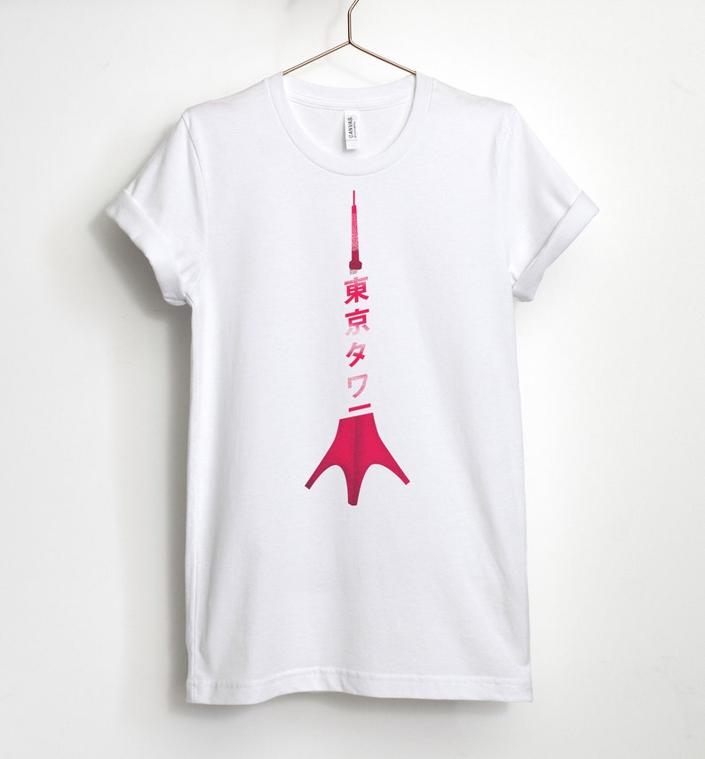 Tokyo Tower, Tokyo Shirt, Japanese Shirt, Japan Travel, Japan Tourist ...