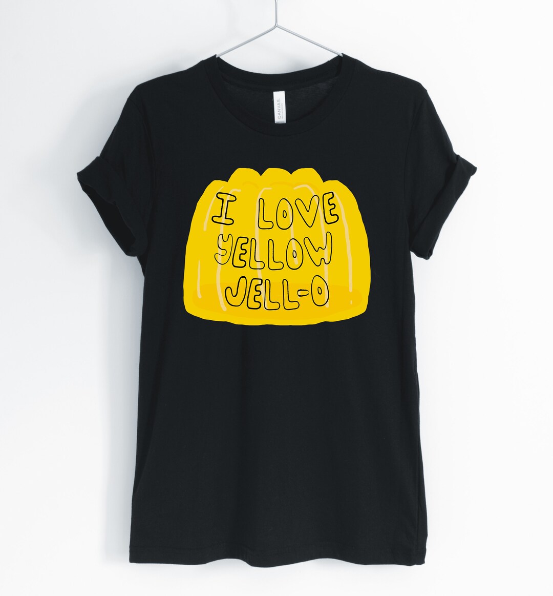 I Love Yellow Jell-o, Jello, Jello Shirt, Jello Lover T-shirt, I Love ...