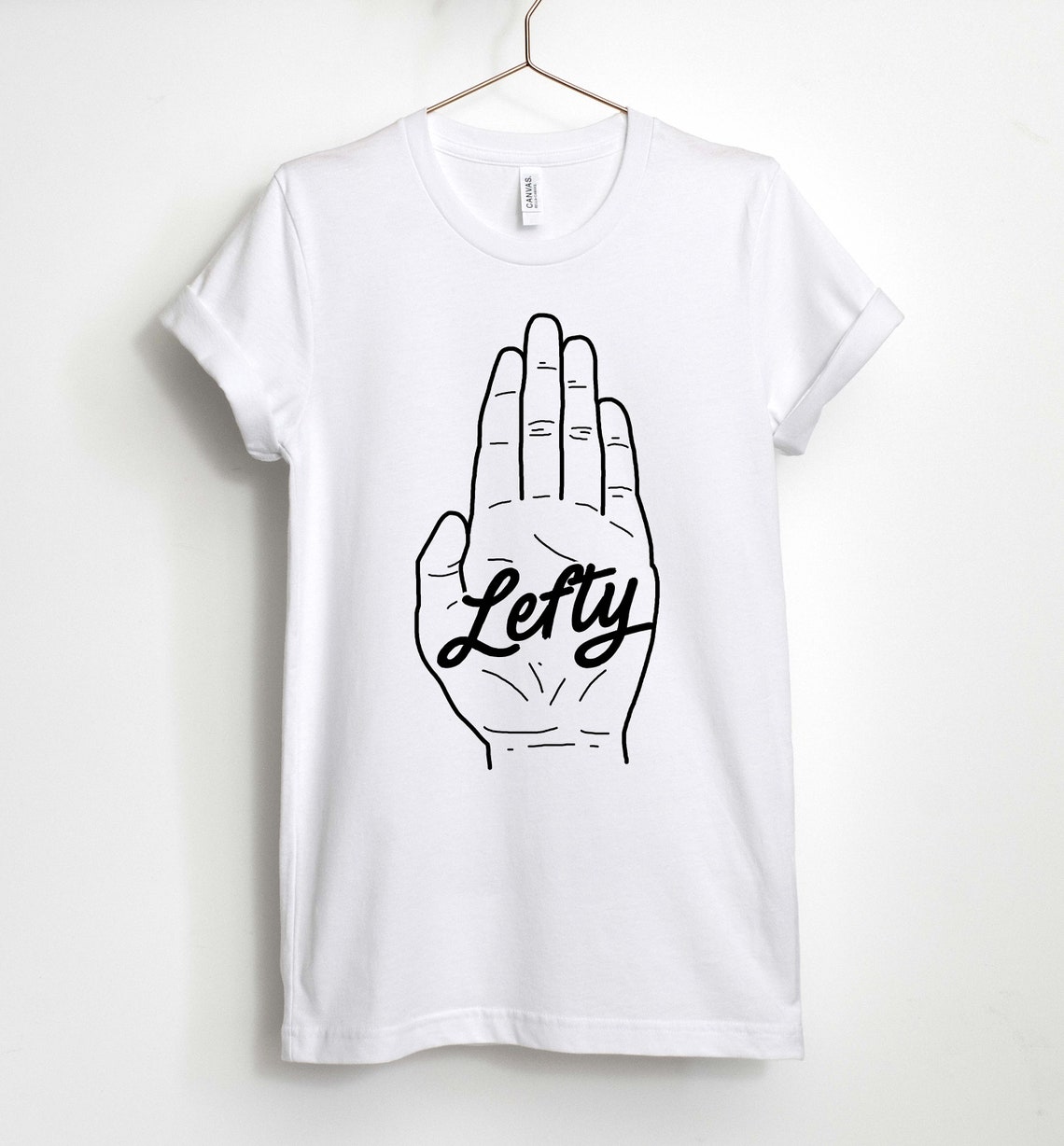 Lefty Left-handed Shirt Funny Left-handed T-shirt Born | Etsy