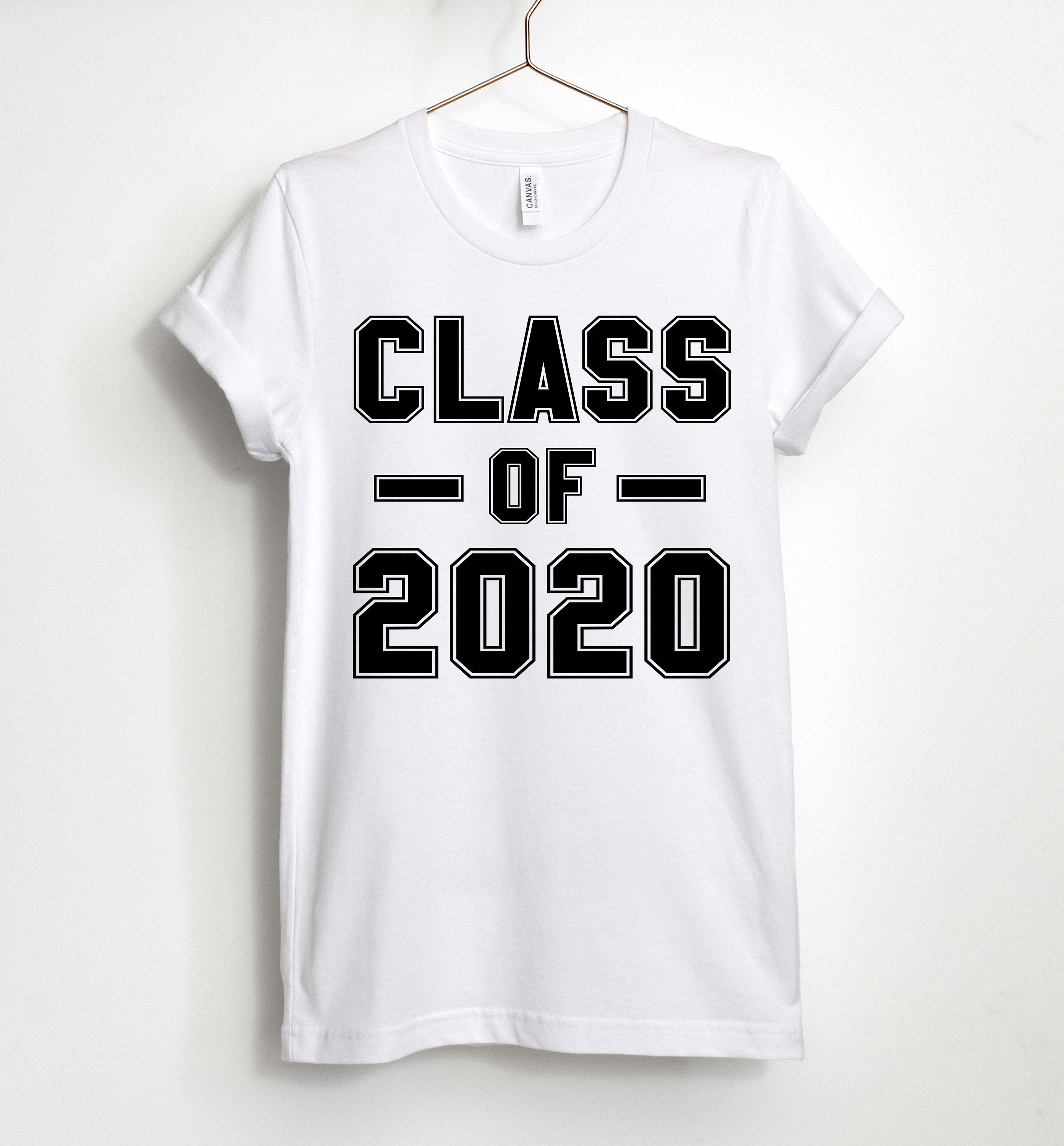 Class of 2020, Graduation Shirt, High School Graduate, College Graduate ...