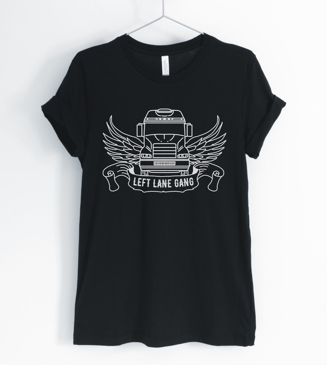 Left Lane Gang, Truck Driver Shirt, Trucking Shirt, Funny Truck Driver ...