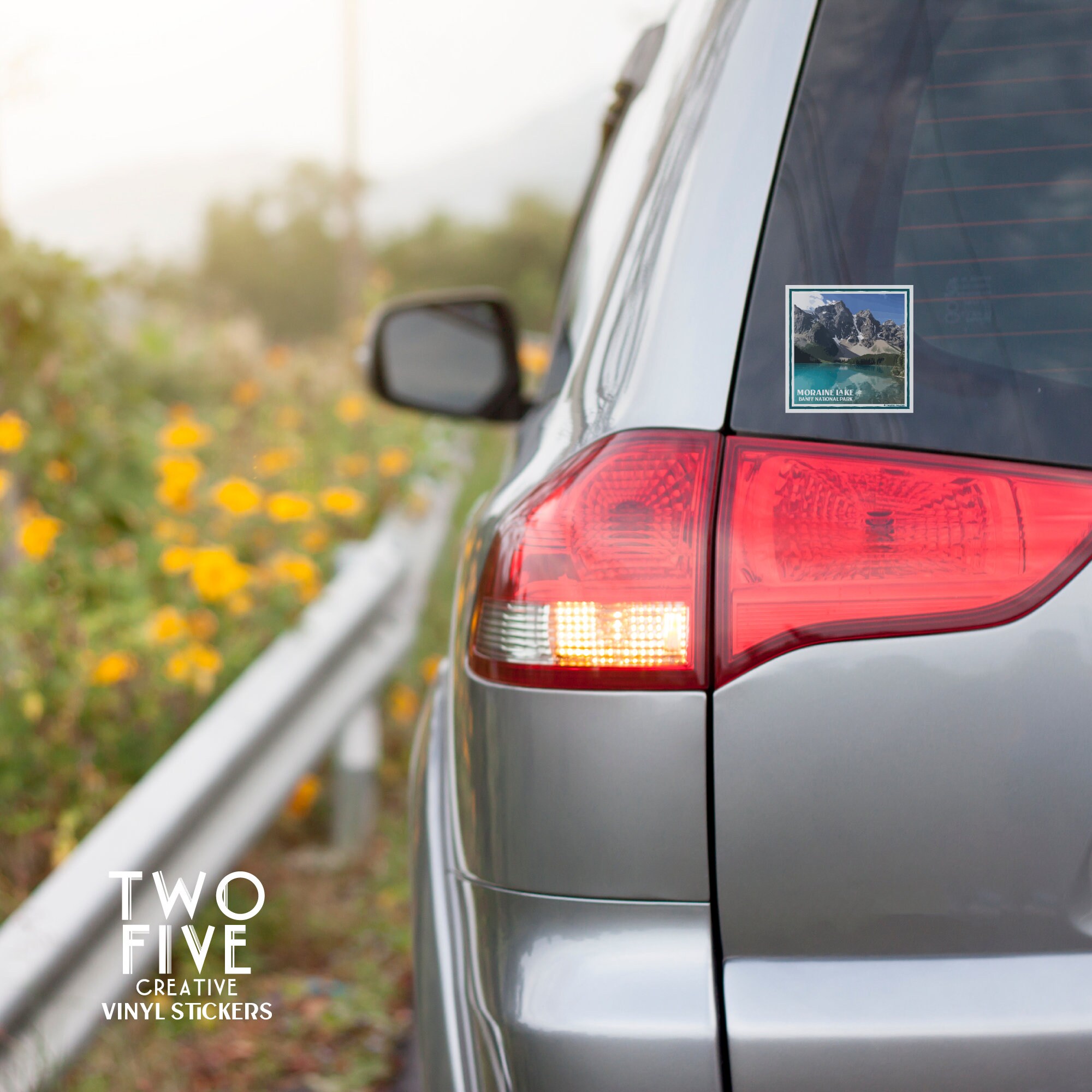 Moraine Lake Banff National Park Sticker Waterproof & UV Resistant ...
