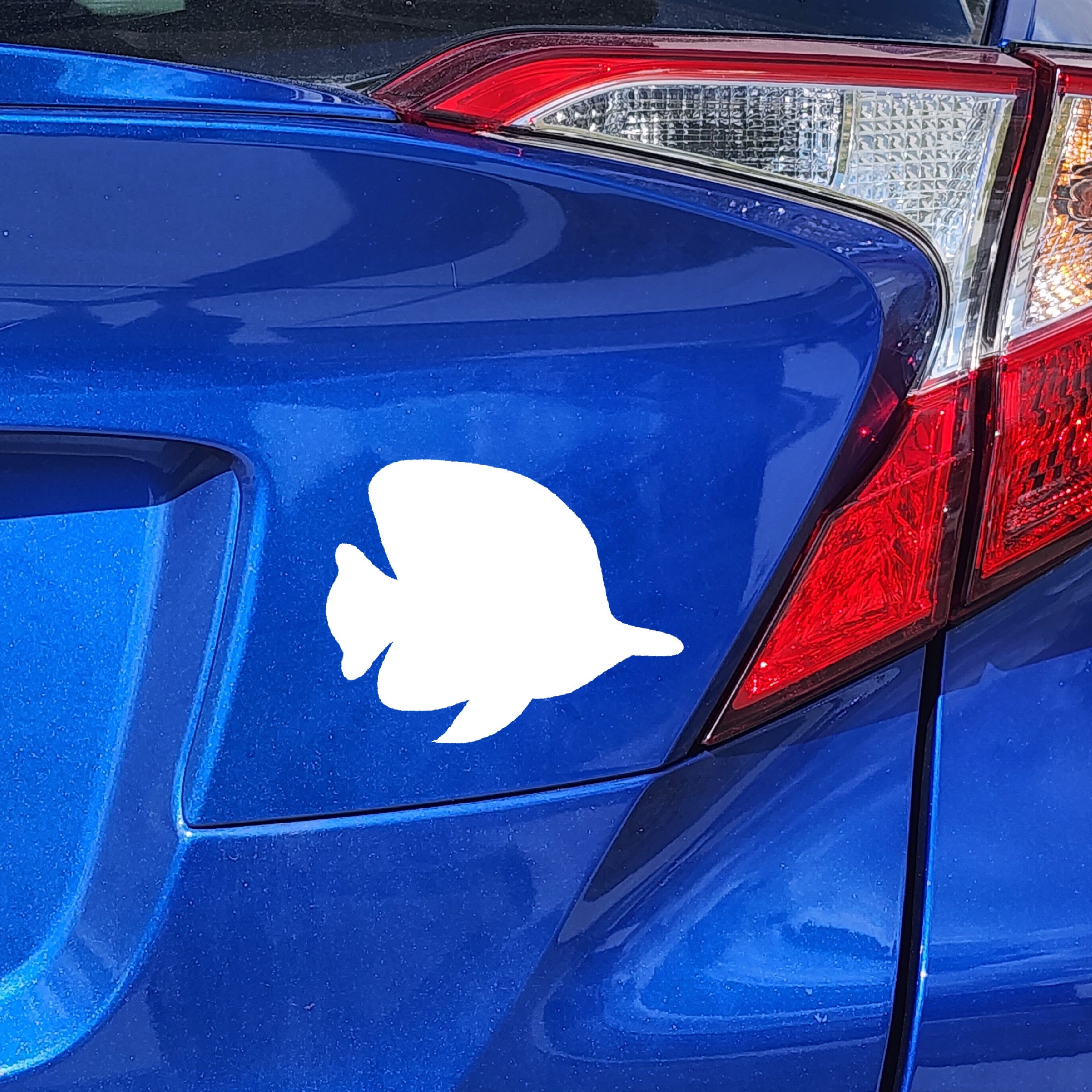 Tropical Fish Vinyl Decal, Car Window Sticker, MacBook Pro Vinyl, Car ...