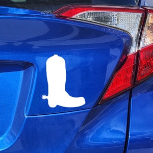 Cowboy Boots Vinyl Decal, Car Window Sticker, MacBook Pro Vinyl, Car ...