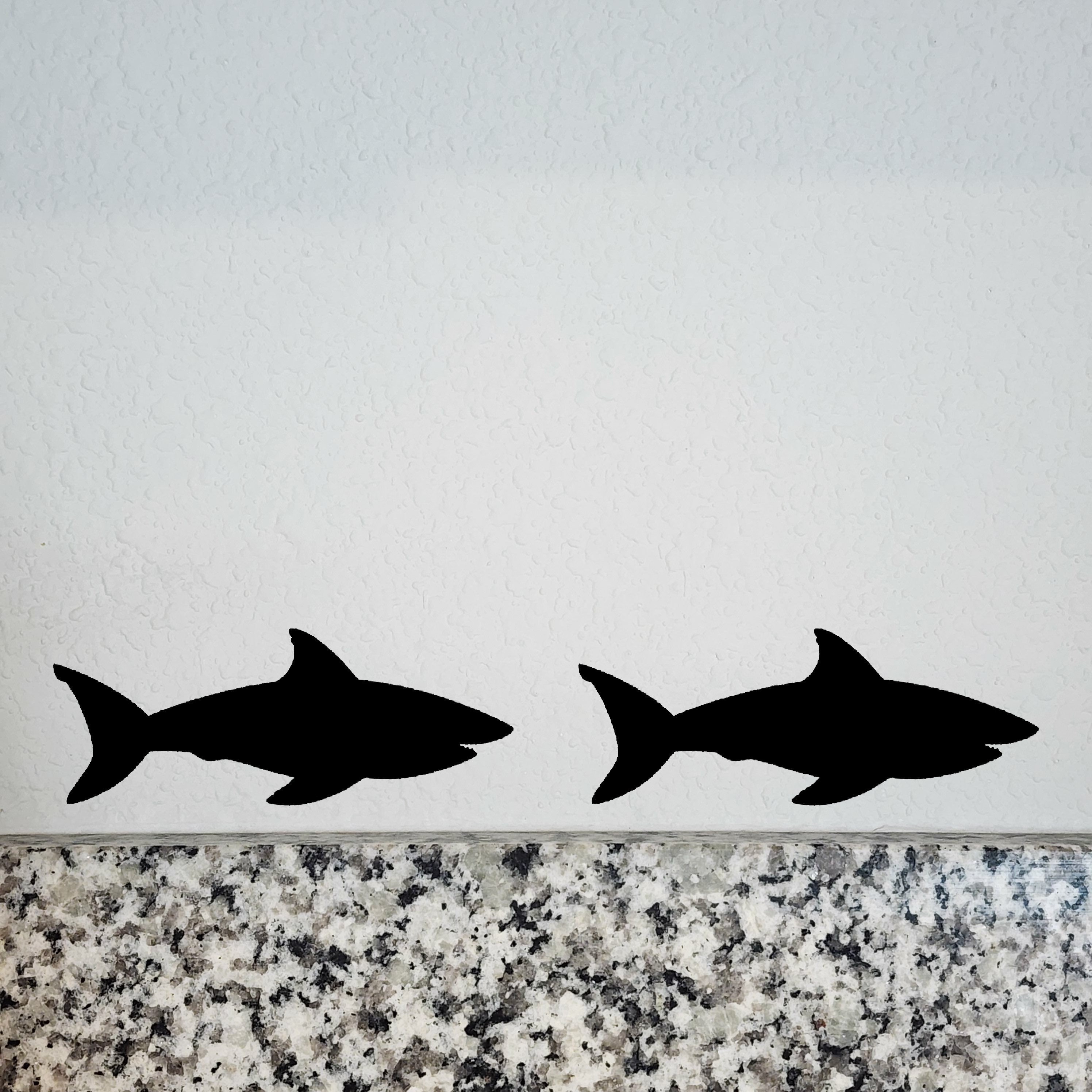 Great White Shark Vinyl Decal Car Window Sticker, MacBook Pro Vinyl ...