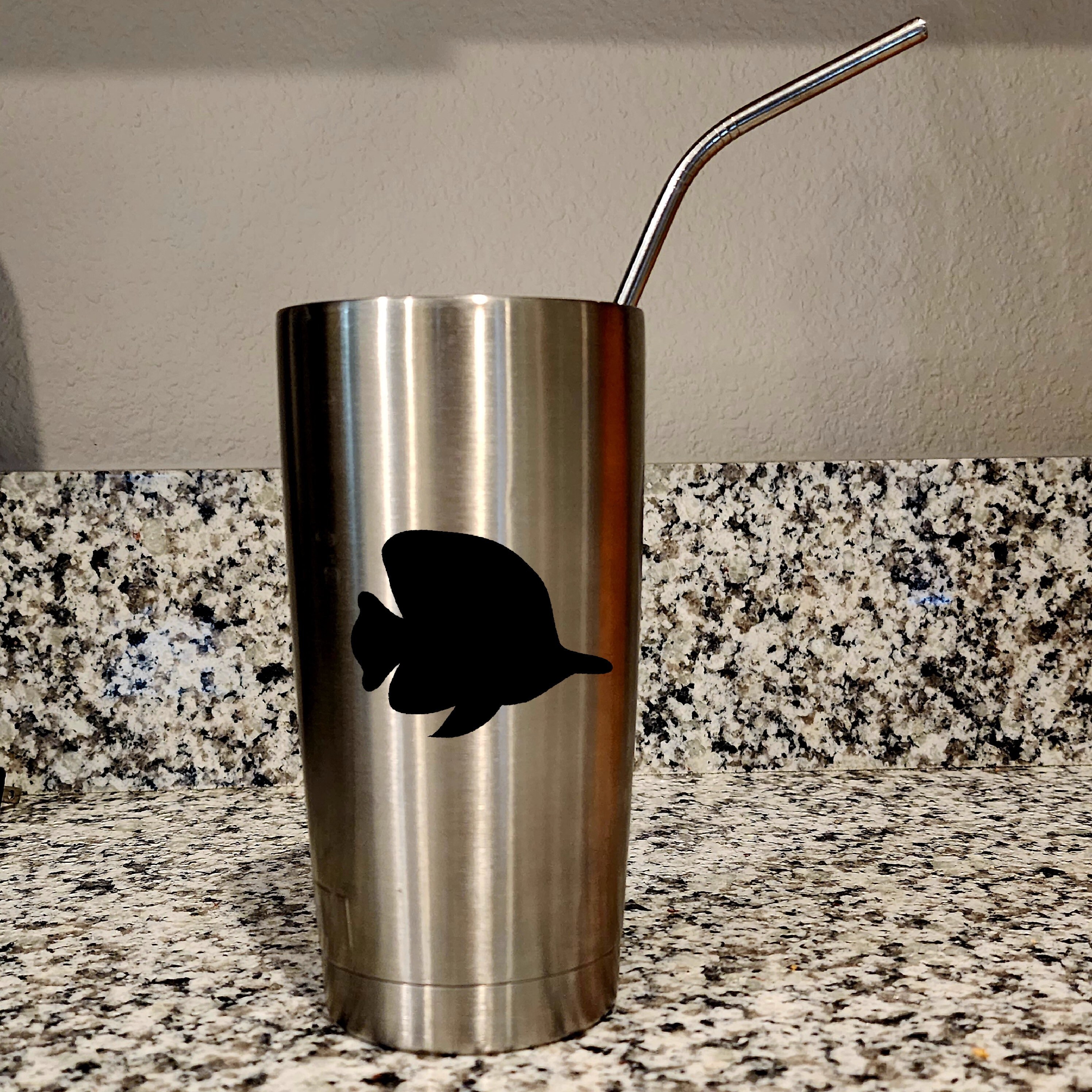 Tropical Fish Vinyl Decal, Car Window Sticker, MacBook Pro Vinyl, Car ...