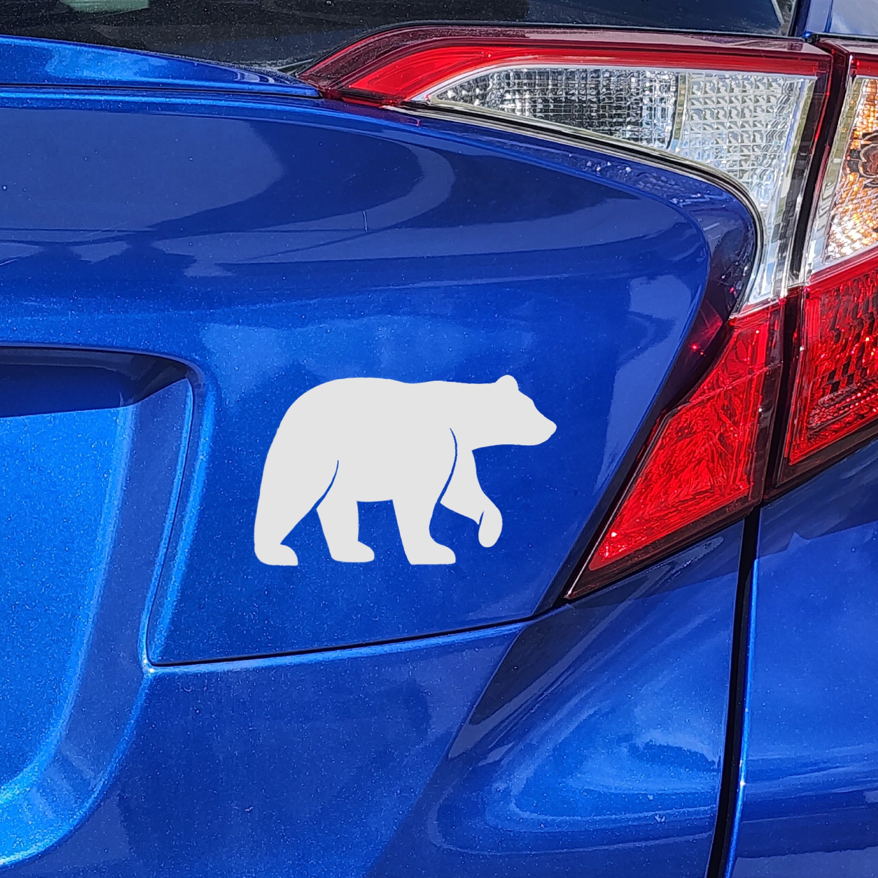 Bear Vinyl Decal, Car Window Sticker, MacBook Pro Vinyl, Car Window ...