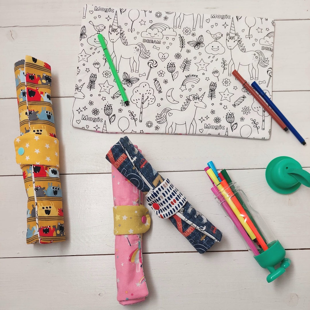Gift Idea: Learn to Draw Washable Coloring Fabric With Color Holder ...