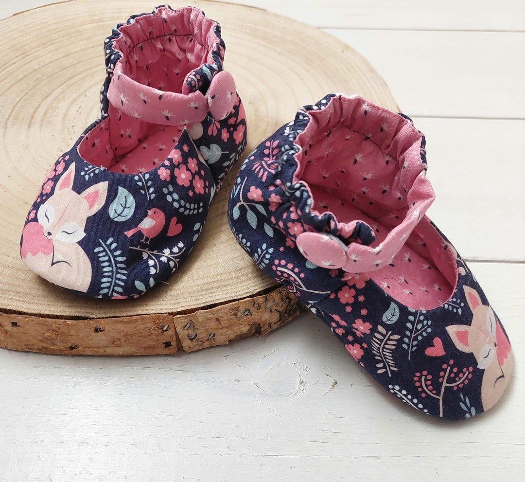 Baby Shoes Sewing Pattern & Tutorial 0-18 - Pattern and Instructions ...