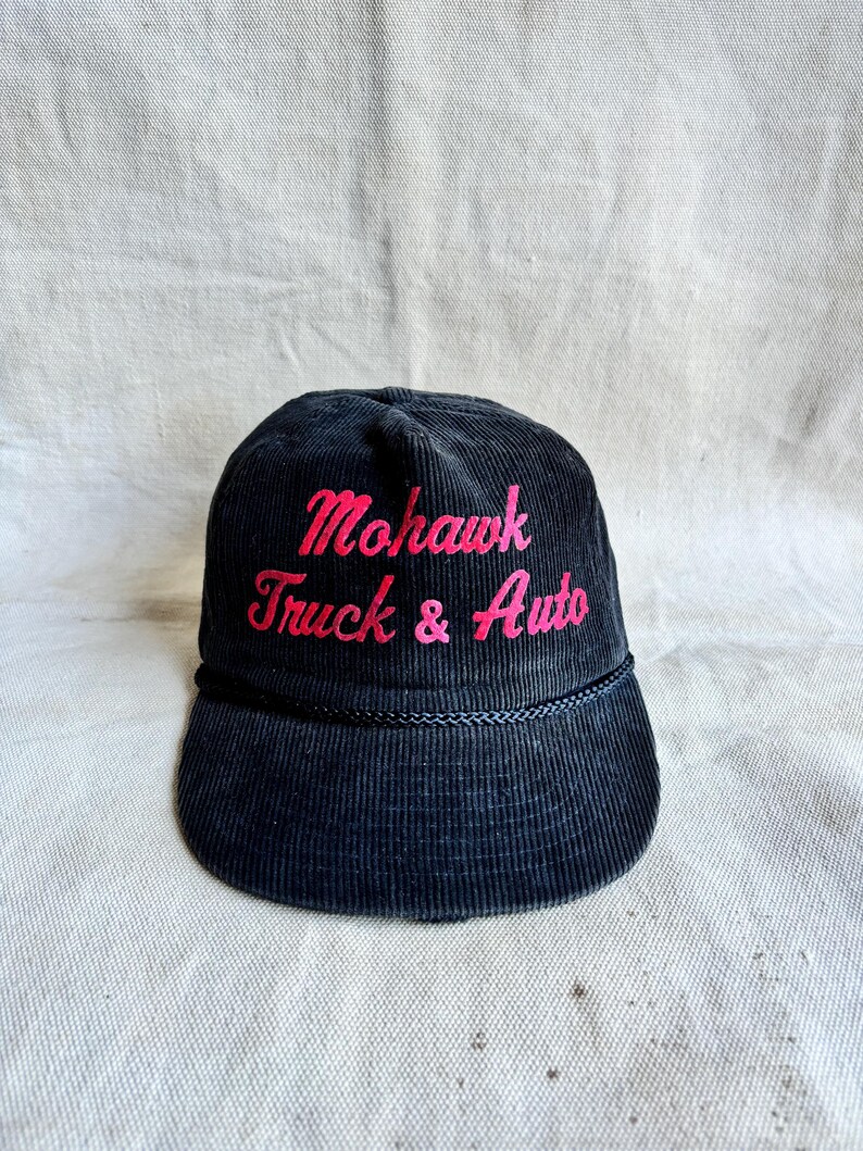 Mohawk Truck & Auto Corduroy Hat - Etsy