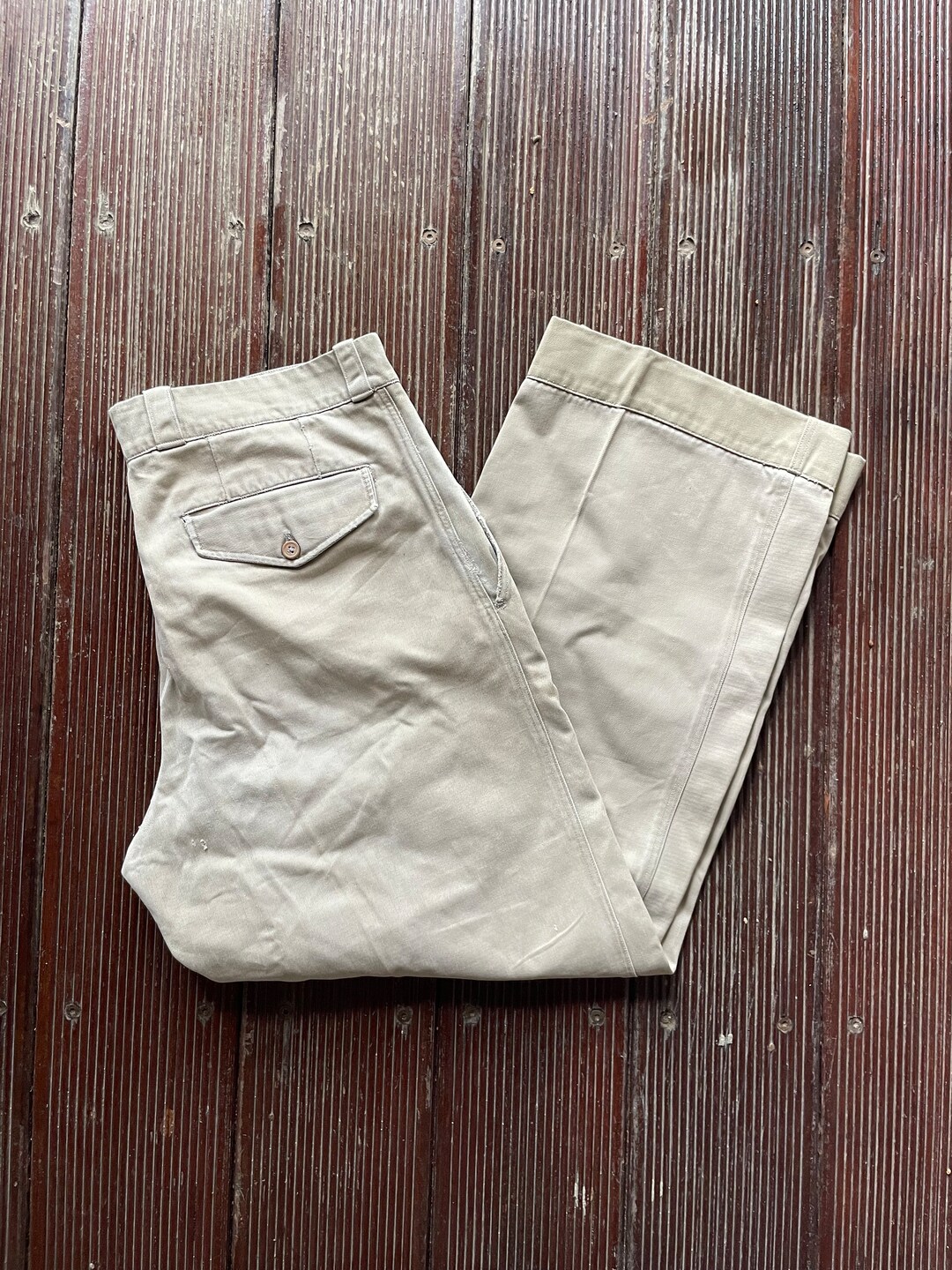 50s French Military Chino - Etsy