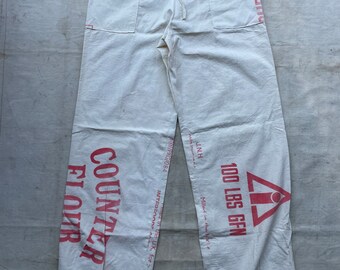 Retro Charm: Raggedy Ann & Andy Cotton Rice Sack Pants With - Etsy