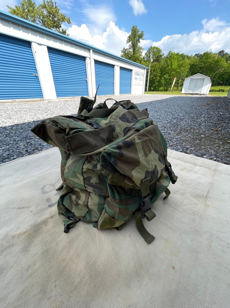 Camouflage US Military Day Pack Backpack - Etsy
