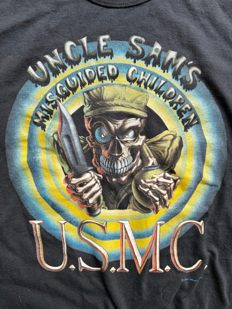 USMC Misguided Children Tshirt - Etsy