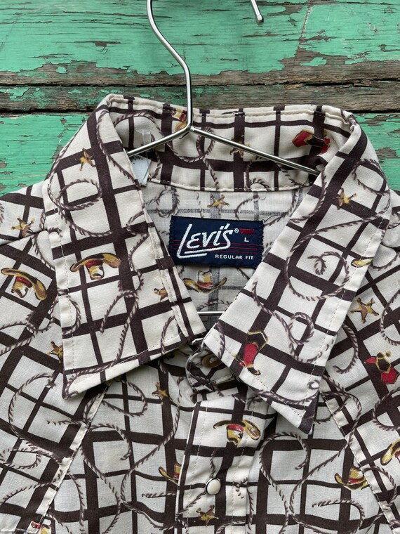 Levis western shirt button - Gem