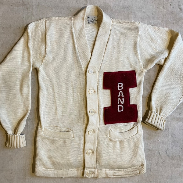Letterman Sweater - Etsy