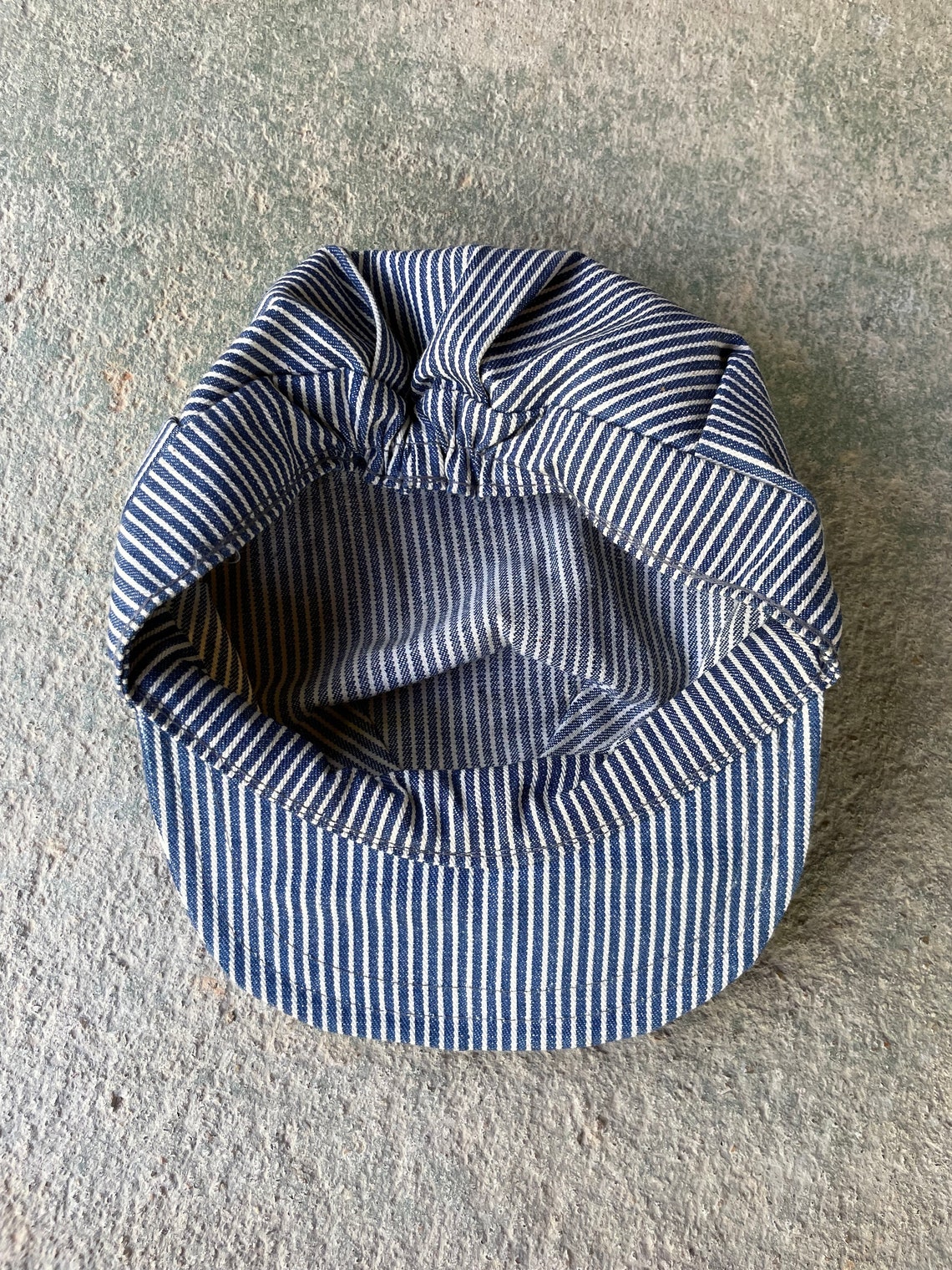Hickory Stripe Engineer Hat - Etsy