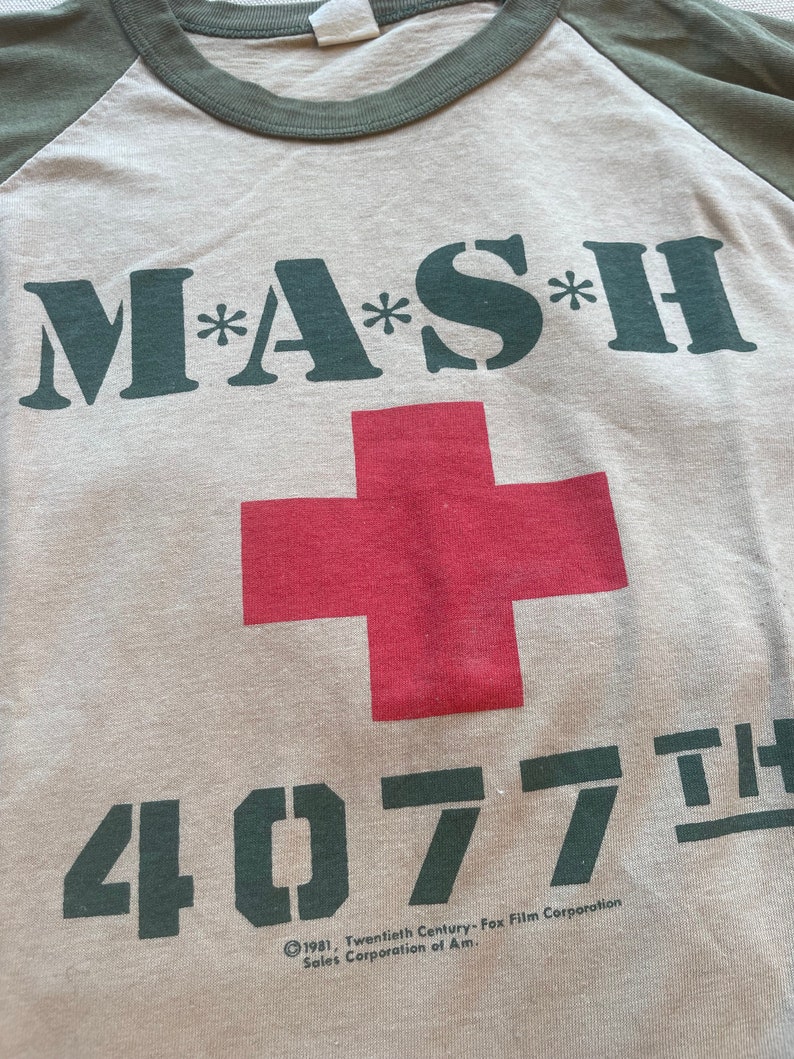 80s M.A.S.H. Movie T-shirt - Etsy