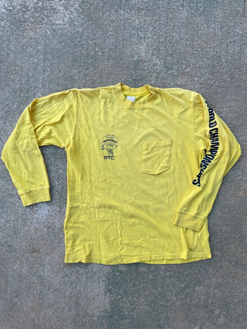 1982 San Diego Over the Line Softball Tournament Long Sleeve T-shirt - Etsy
