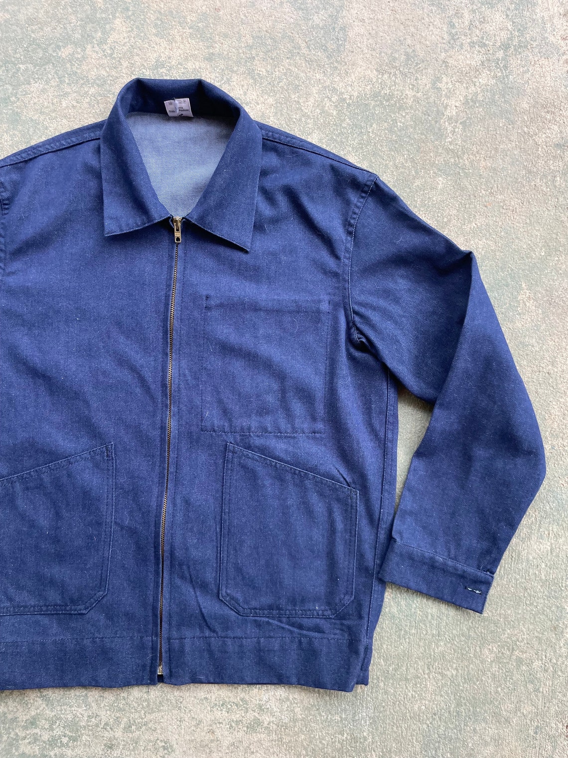 Denim French Chore Jacket - Etsy