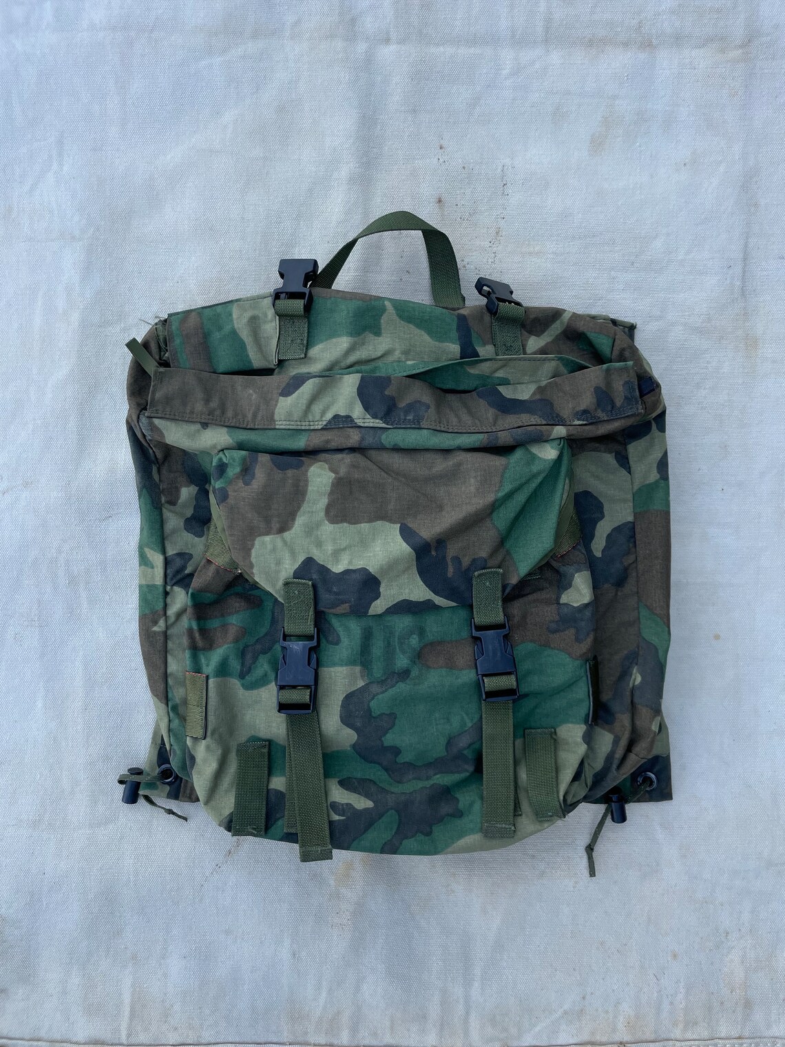 Camouflage US Military Day Pack Backpack - Etsy
