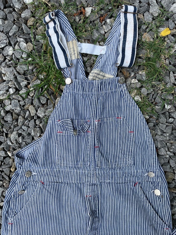 hickory stripe overalls - Gem