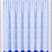 White Net Curtain Modern Squares Design With Detailed Border, Sold by ...
