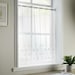 Café Voile Curtain Panel, Embroidered Kitchen Net Curtains, Daisy ...