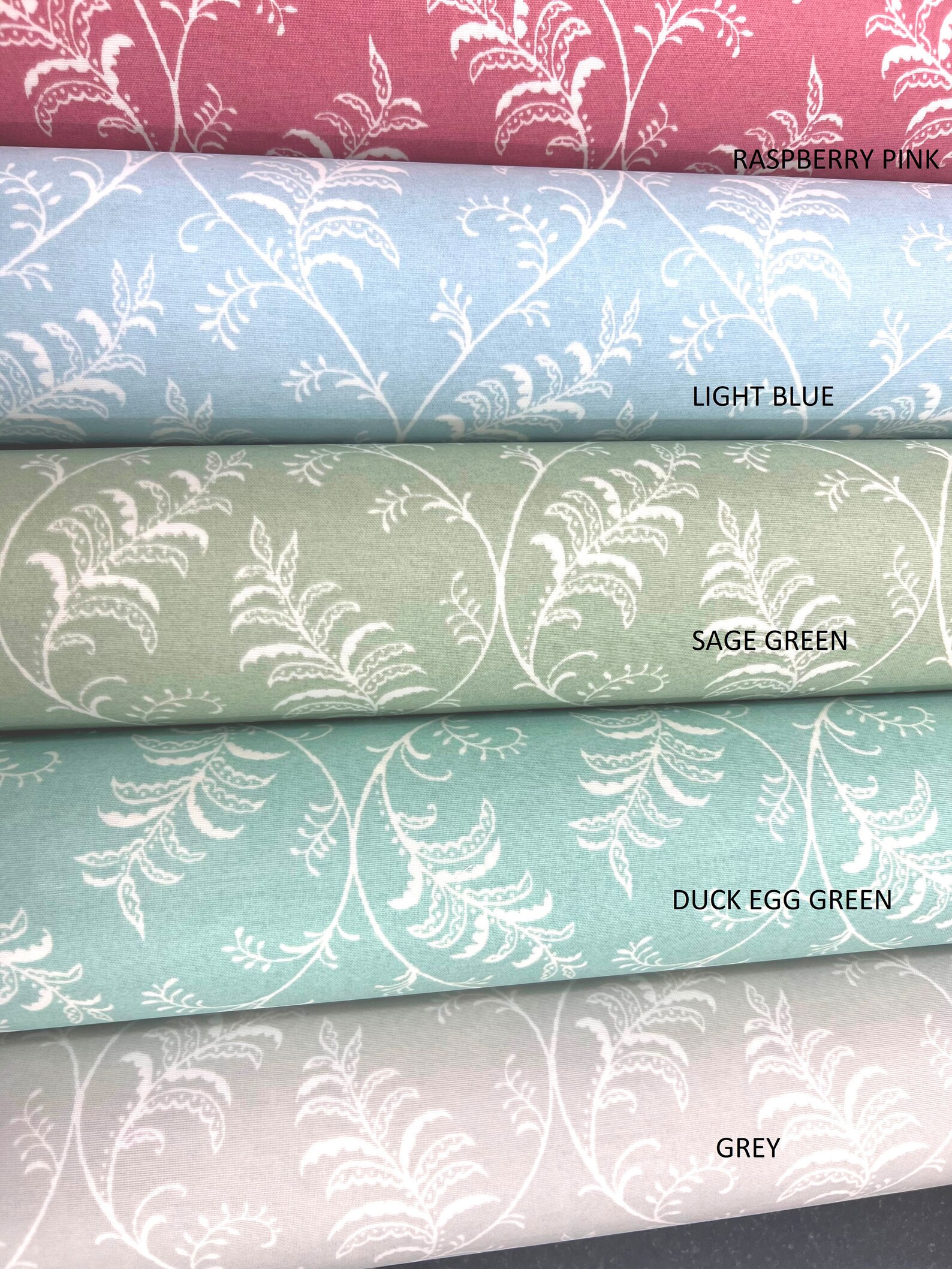Oilcloth Tablecloth Audrey Raspberry Pink With Large Leaf Pattern Wipe ...