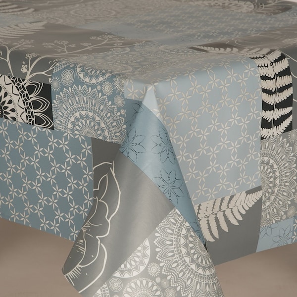 Blue Tablecloth - Etsy