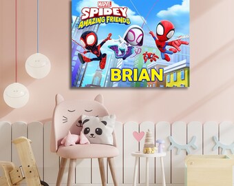 Spidey Wall Decor - Etsy