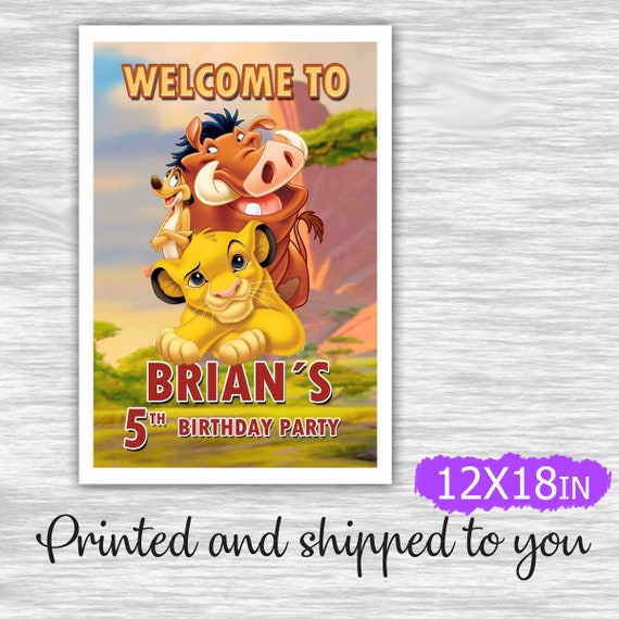 Party Supplies Descendants Welcome Sign 12x18in Banners & Signs etna.com.pe