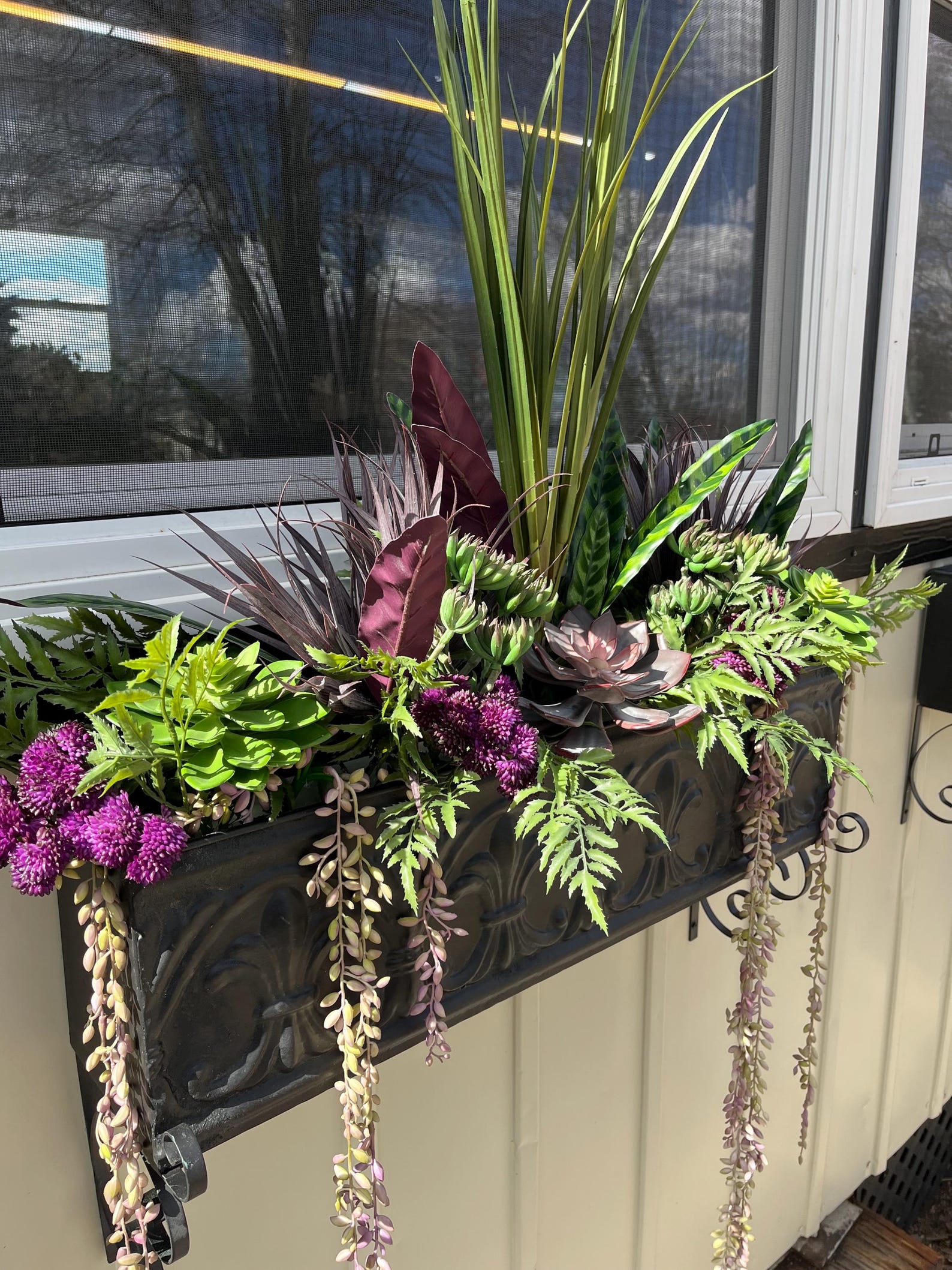 Faux Window Box Filler
