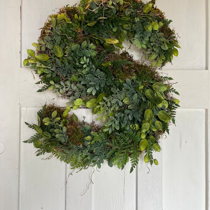 Letter Wreaths - Etsy