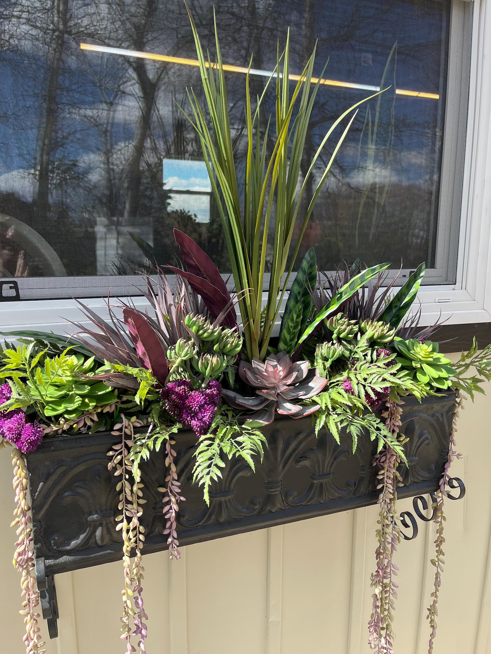 Faux Window Box Filler