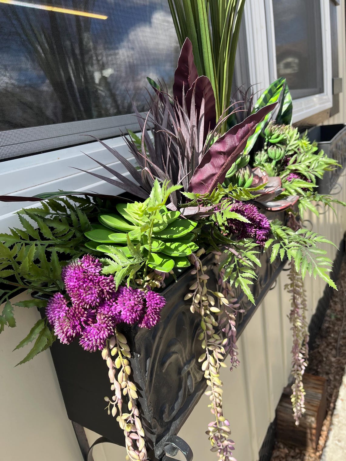 Faux Window Box Filler