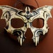 Vampire Bat Mask Ivory - Etsy