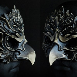 Bird Barokko Mask Ivory - Etsy