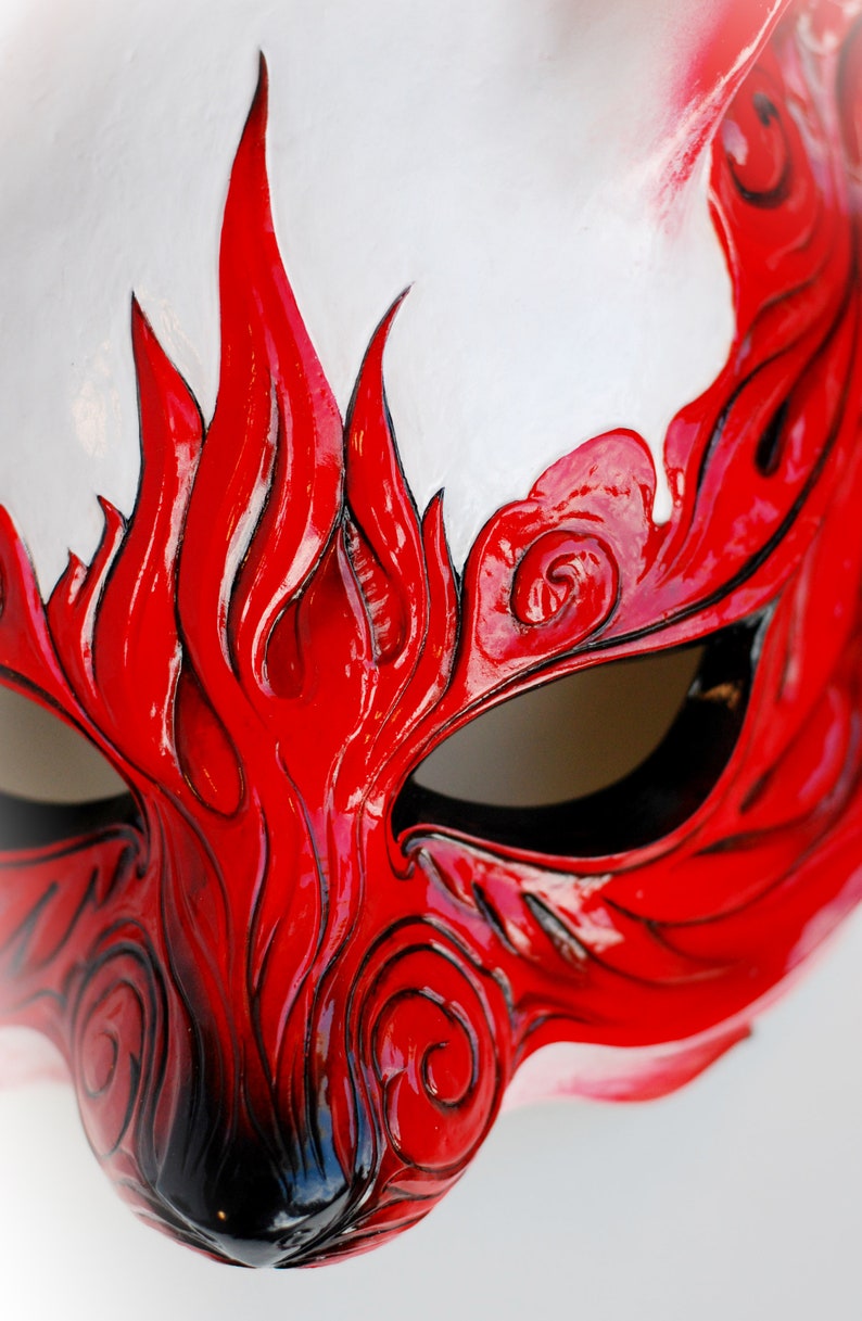 Kitsune Mask - Etsy