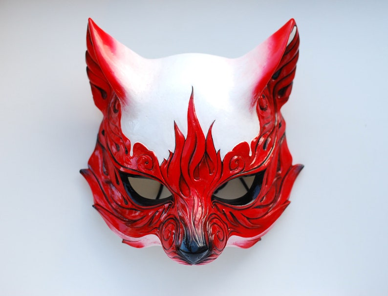 Kitsune Mask - Etsy