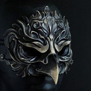 Bird Barokko Mask Ivory - Etsy