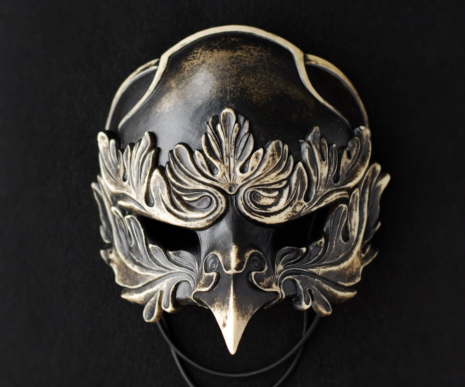 Bird Mask Dark Ivory - Etsy