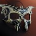 Vampire Bat Mask Ivory - Etsy