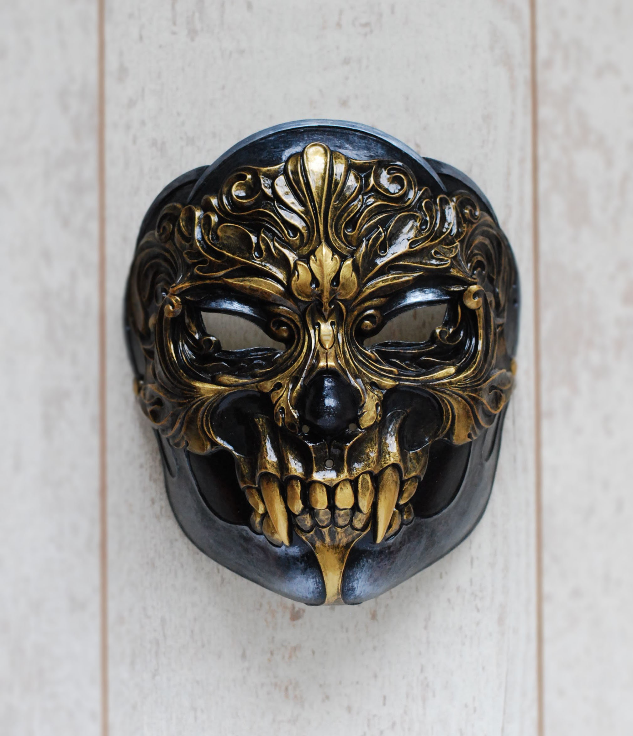 Barokko Mask, Gold and Silver - Etsy
