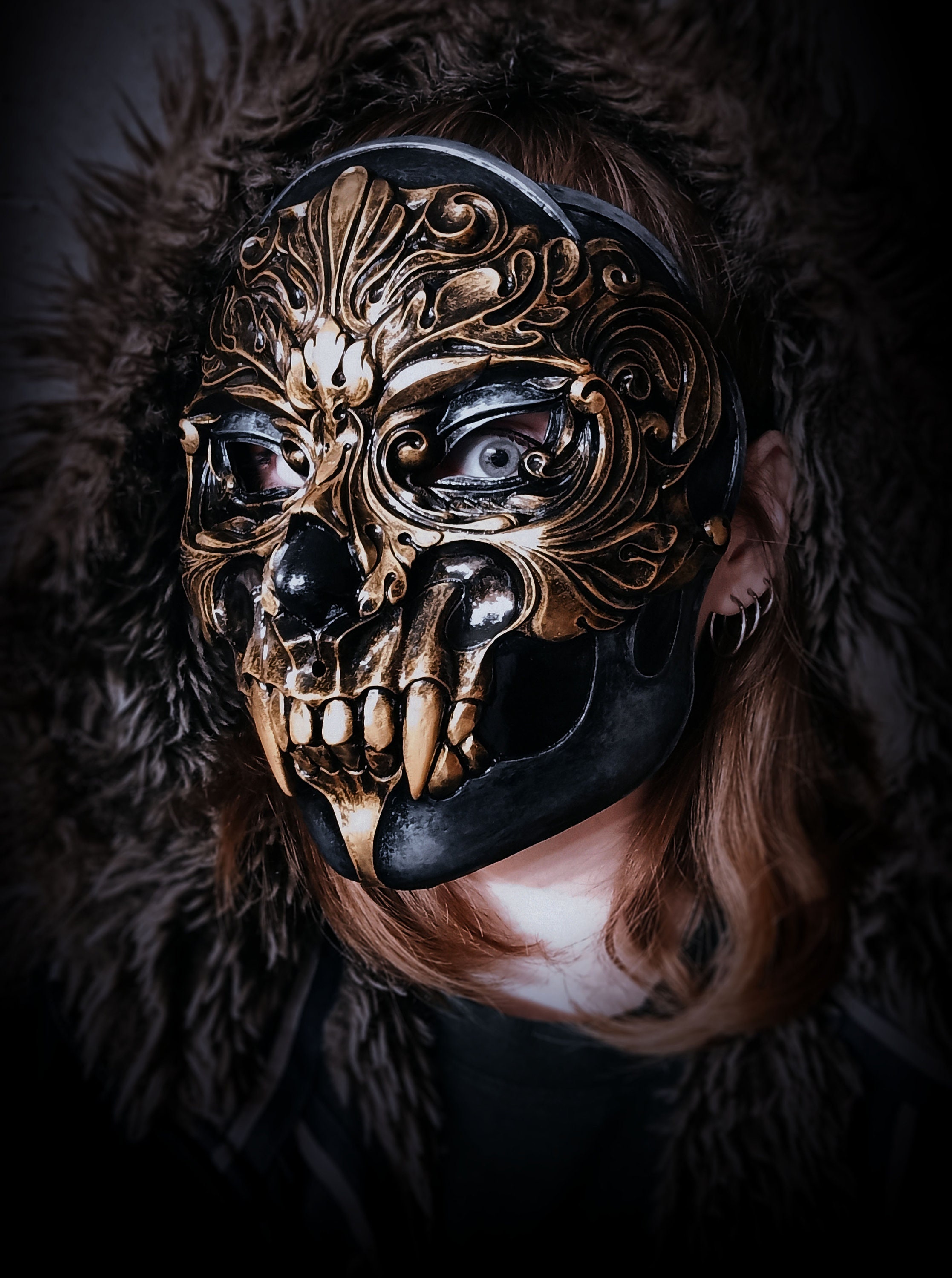Barokko Mask, Gold and Silver - Etsy