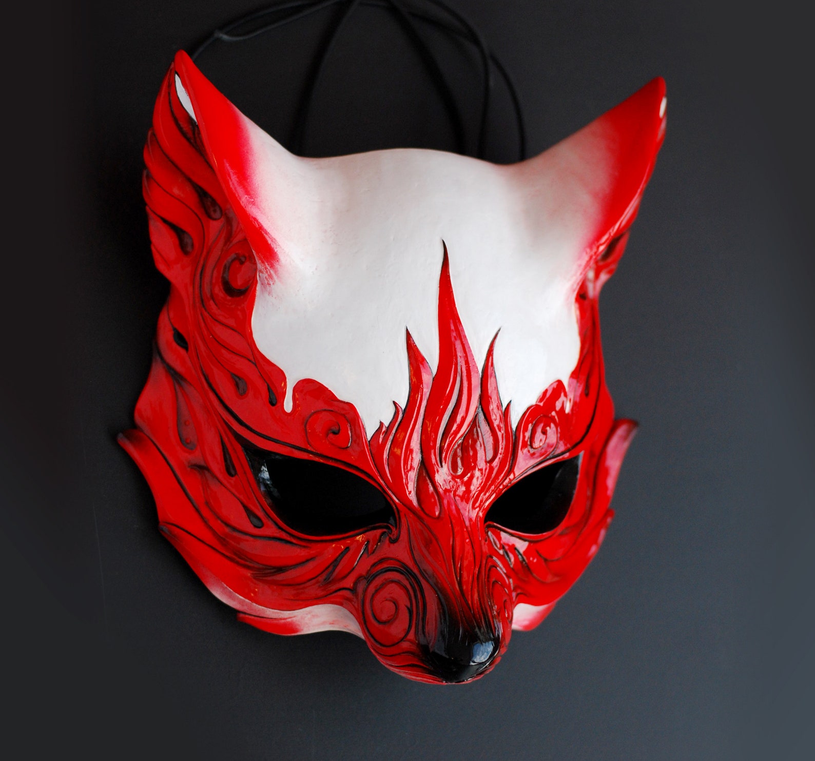 Kitsune Mask - Etsy