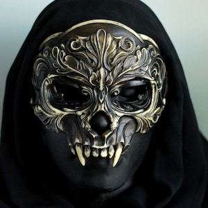 Dark Barokko S Mask, Ivory - Etsy